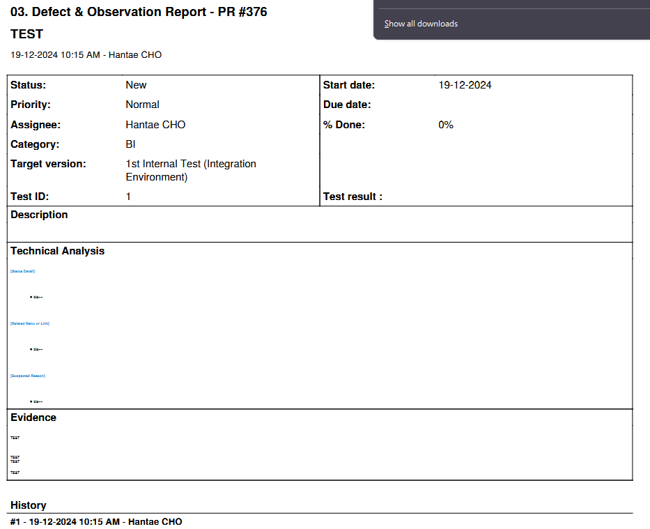 Defect #42018: PDF Export - Compatibility issues between "redmine_ckeditor" - Redmine